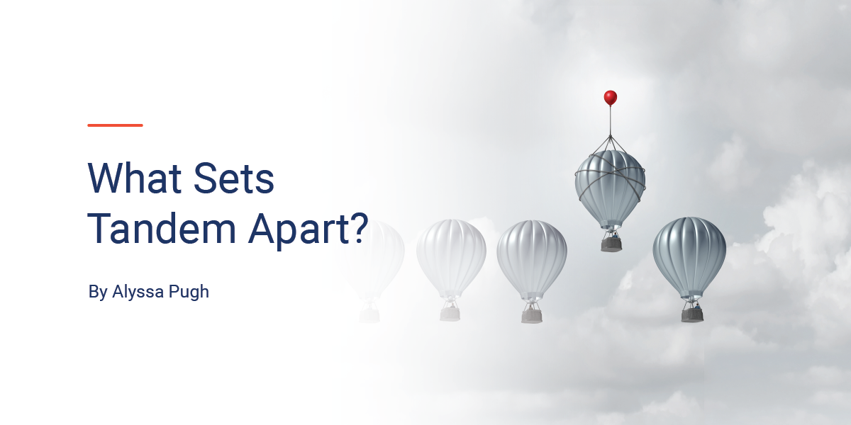 What Sets Tandem Apart? - Tandem