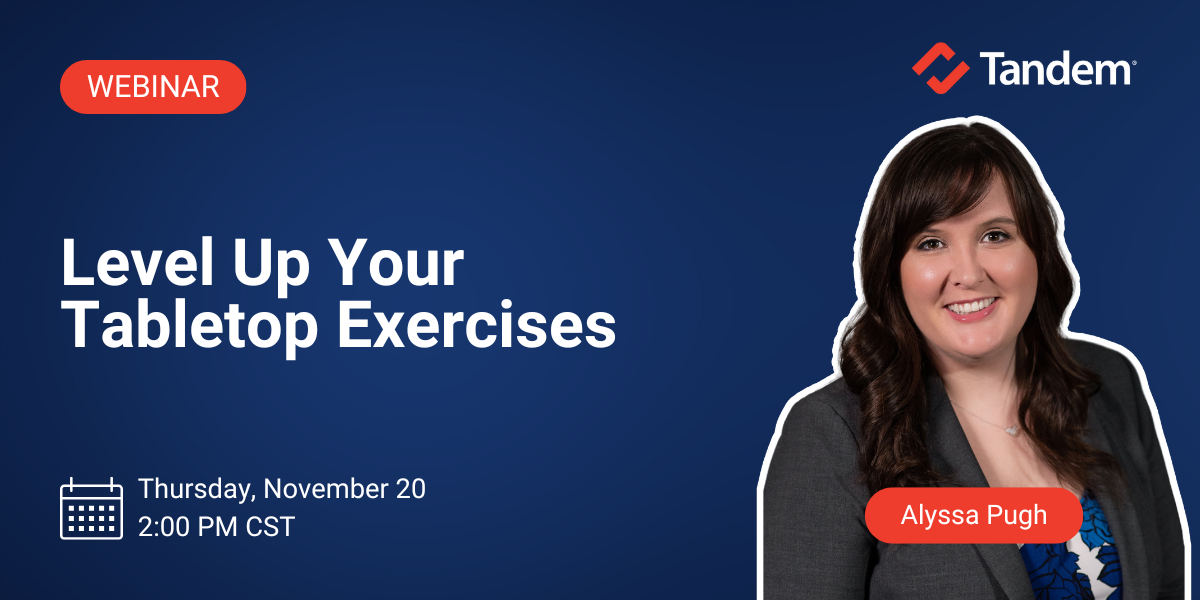 Level Up Your Tabletop Exercises