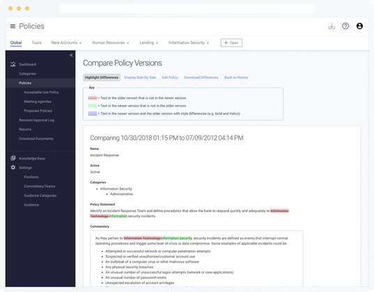 Information Security Policies Management Software - Tandem