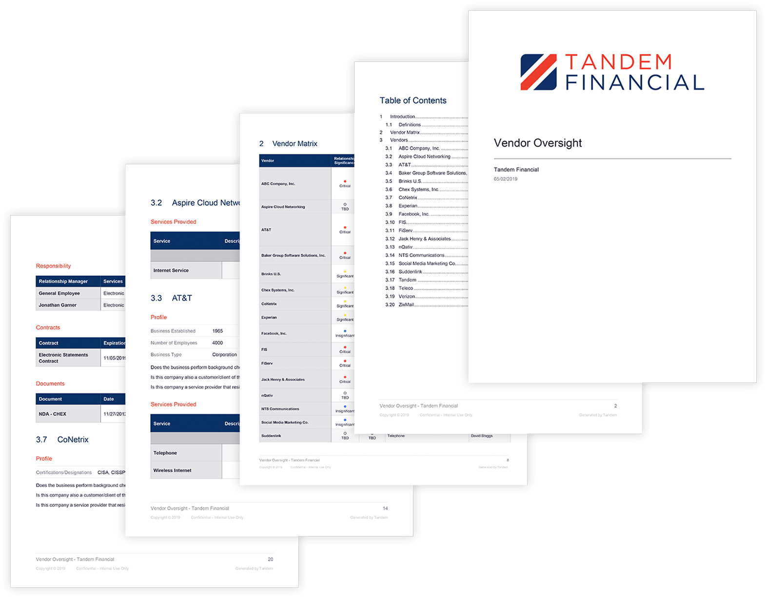 Vendor Management Software - Tandem